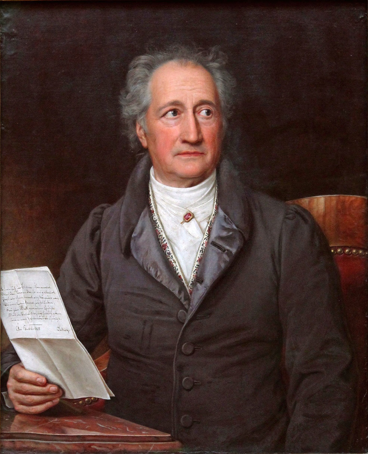 Goethe, ratlos | Naturkundemuseum Karlsruhe